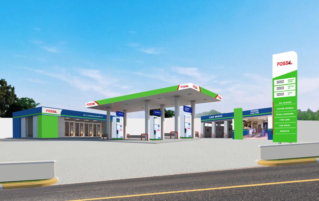 Fossil Fuel Station Layout – Fossil PK